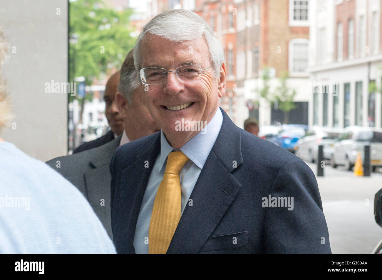 Former Conservative prime minister John Major, arrives at BBC ...