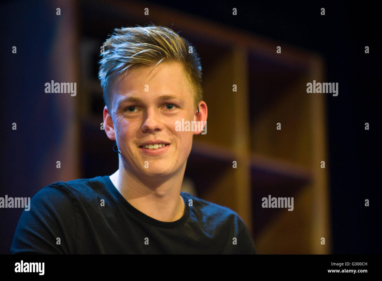 Caspar Lee YouTube sensation & internet Vblogger speaking on stage at ...
