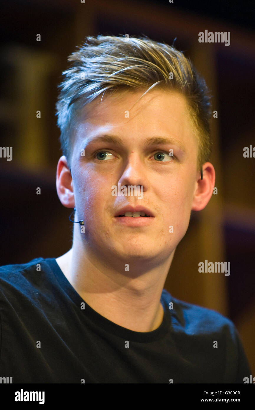 Caspar Lee YouTube sensation & internet Vblogger speaking on stage at ...