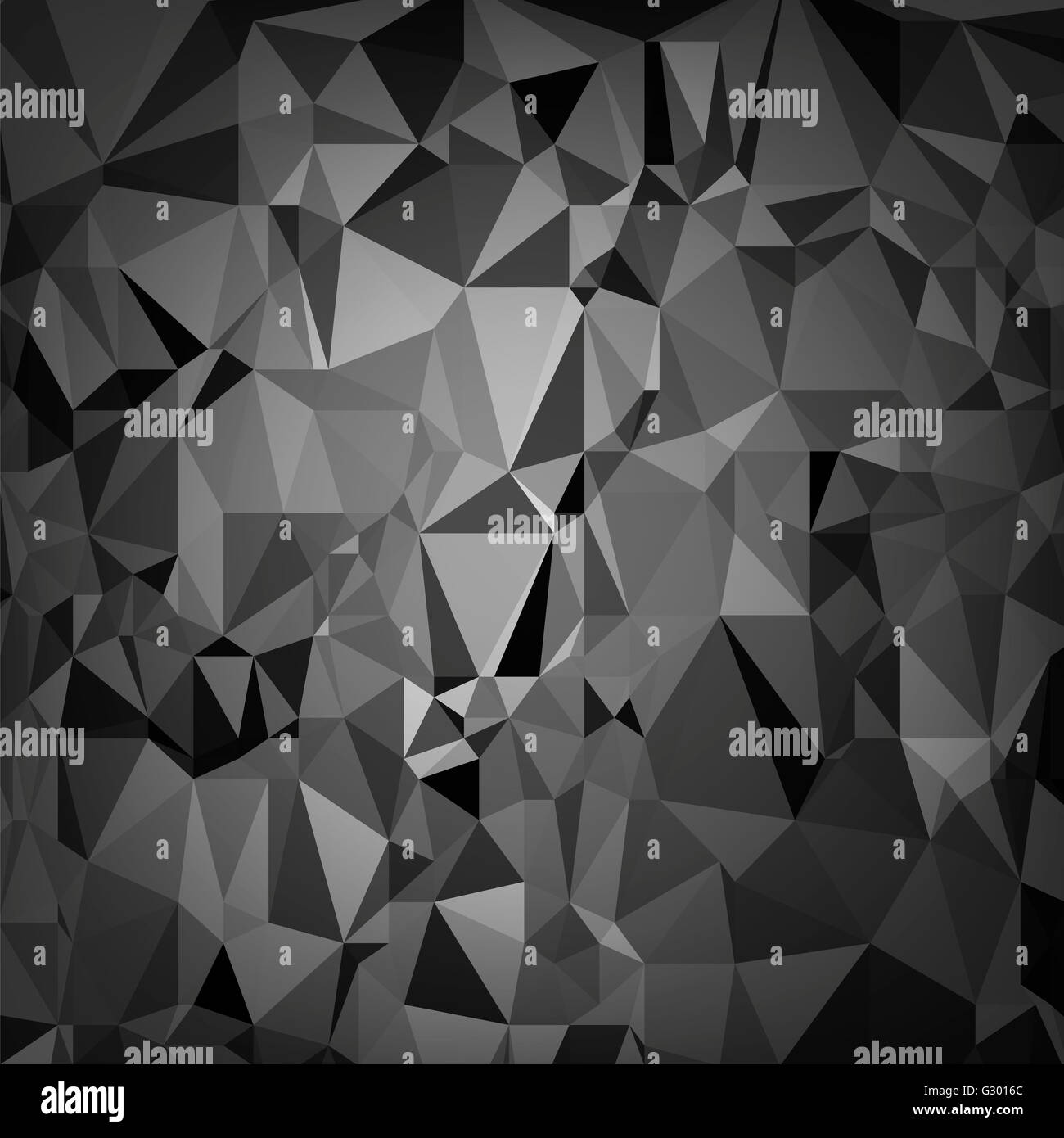Abstract polygon pixel mosaic background Black and White Stock Photos ...