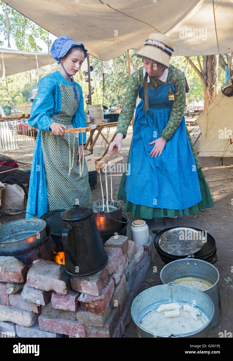 California, Coloma, Marshall Gold Discovery Historic Park, "Gold Rush ...