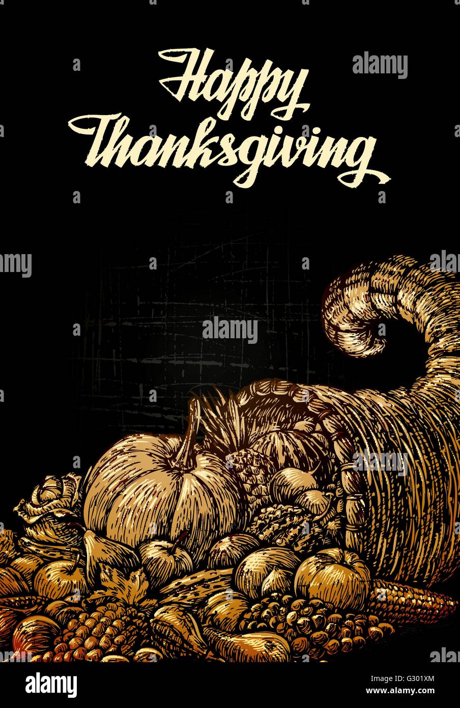 Cornucopia horn of plenty hi-res stock photography and images - Alamy