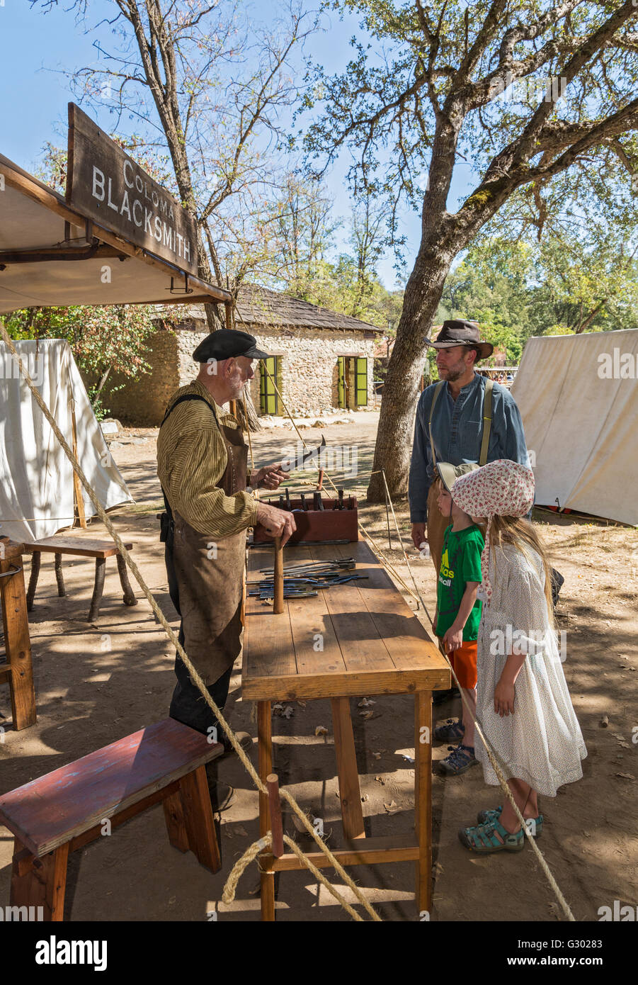 California, Coloma, Marshall Gold Discovery State Historic Park, "Gold ...