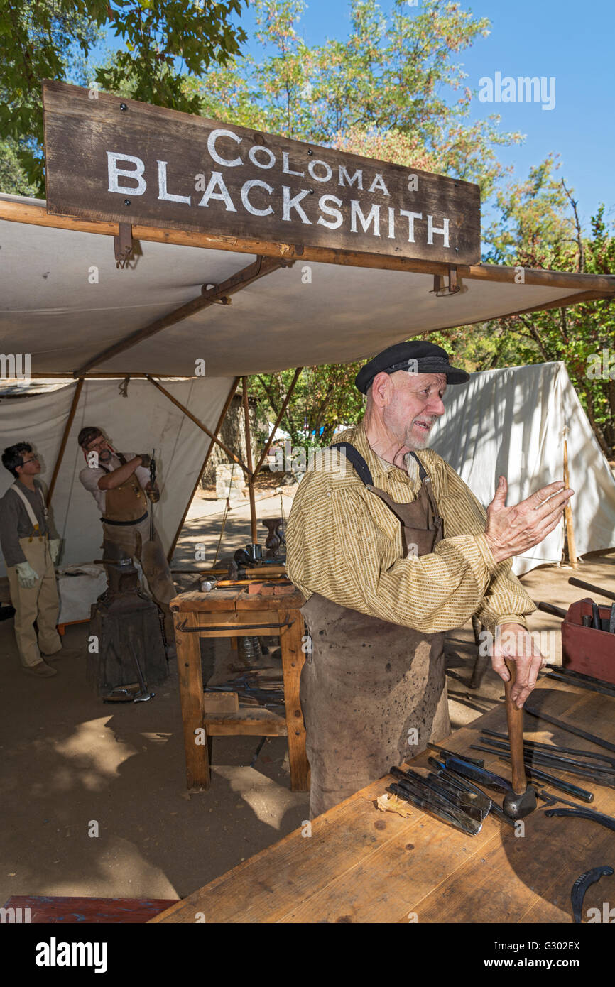 California, Coloma, Marshall Gold Discovery State Historic Park, "Gold ...