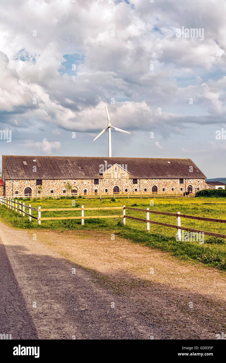Swedish scandinavian nordic agriculture countryside nature landscape ...