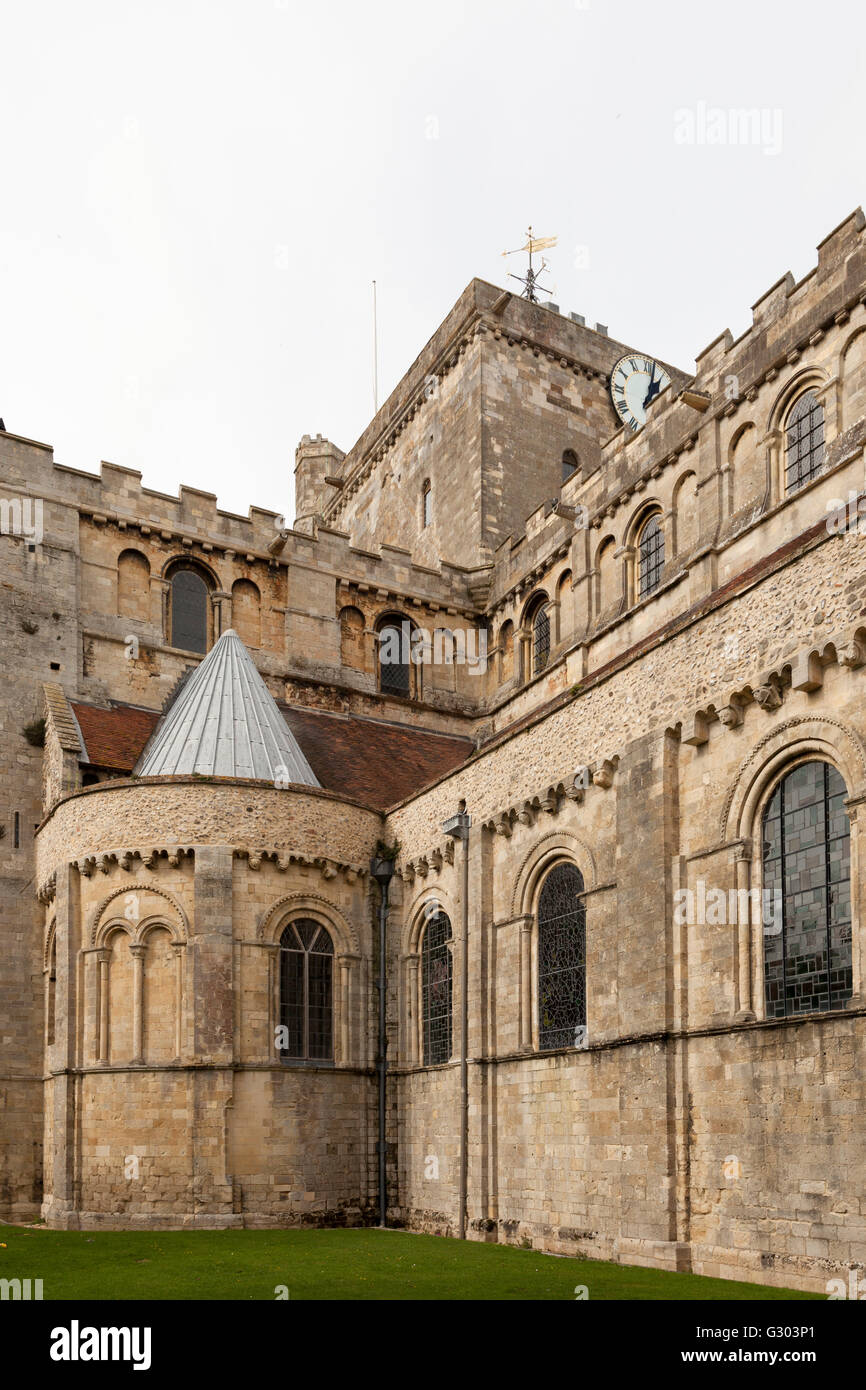 Romsey abbey hi-res stock photography and images - Alamy