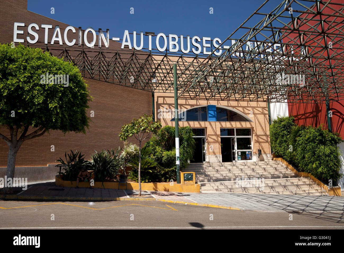 Estacion Autobuses Marbella bus station, Marbella, Costa del Sol ...