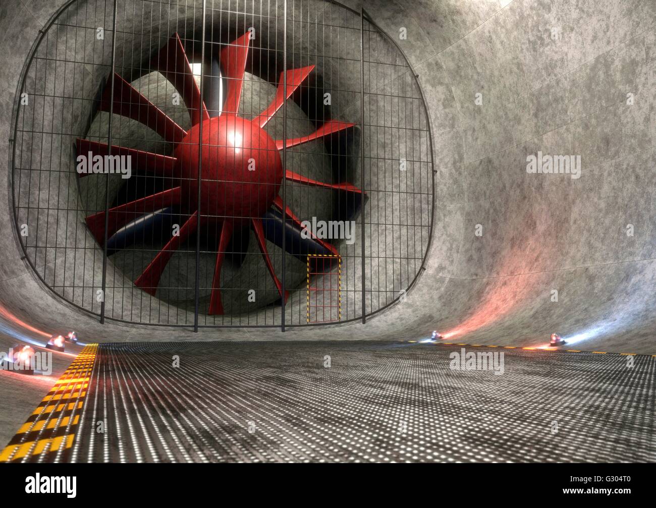 Tunnel fan hi-res stock photography and images - Alamy