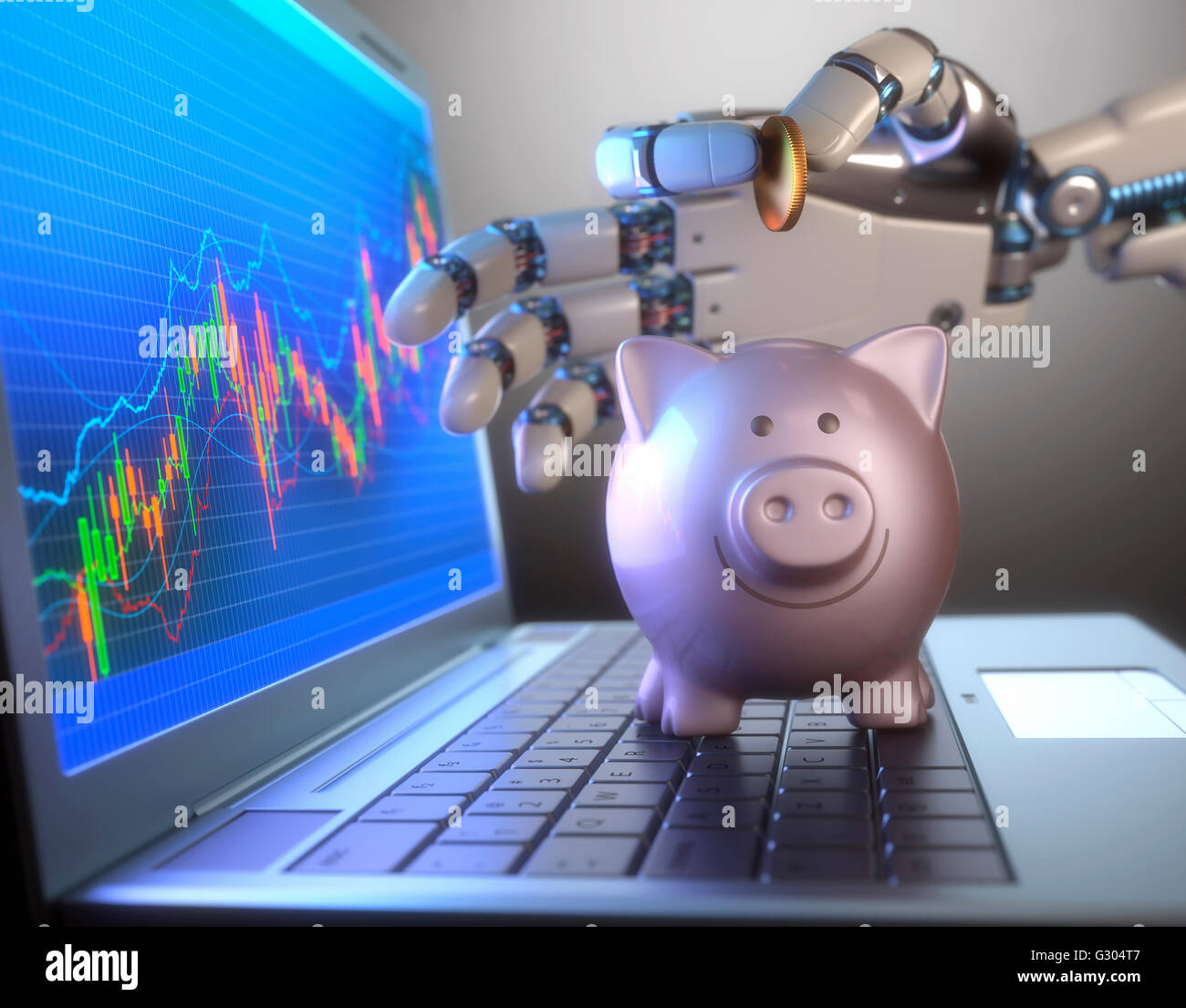 Ai technology on computer hi-res stock photography and images - Alamy