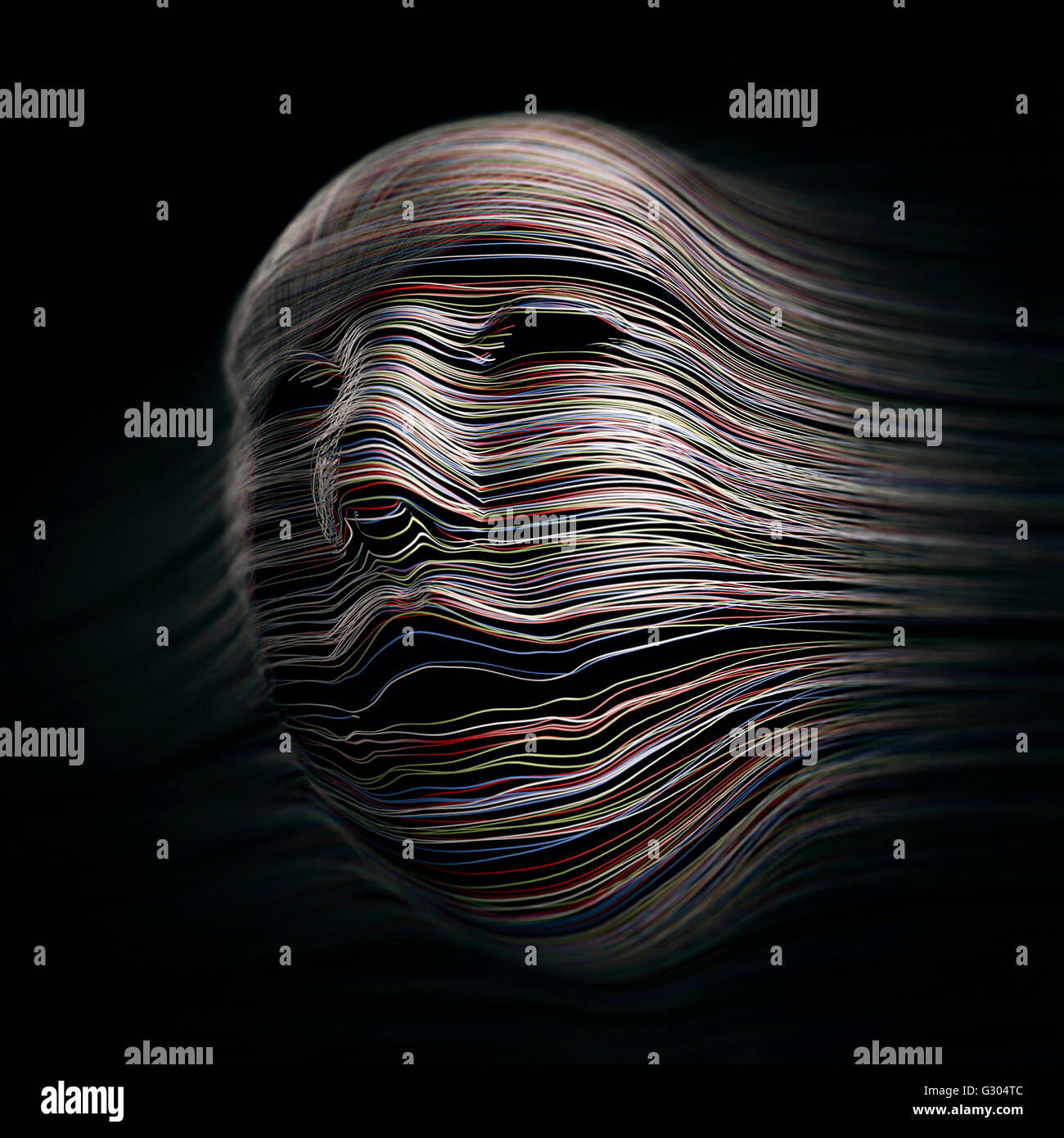 Distorted hi-res stock photography and images - Alamy