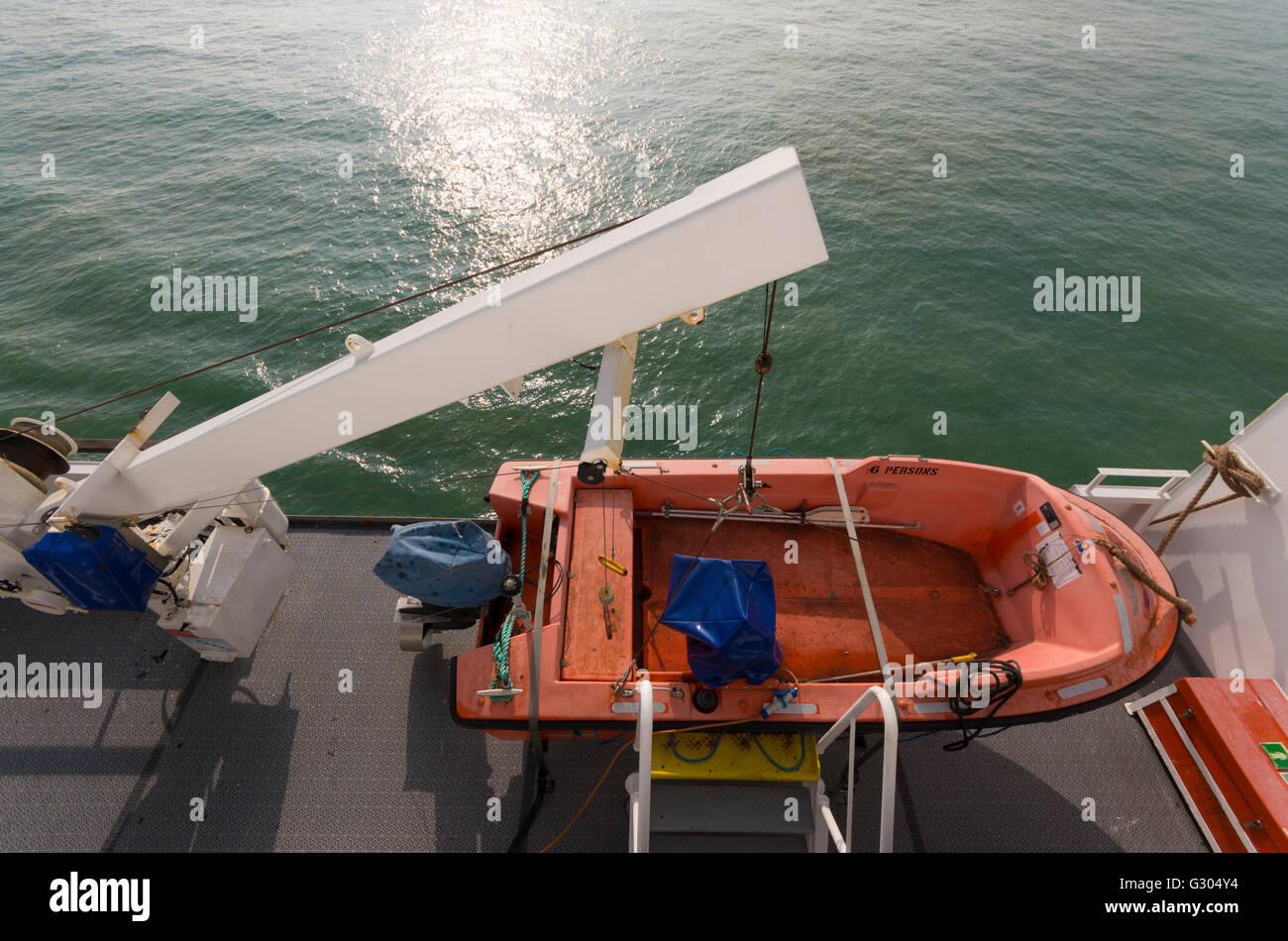 Safety on boat hi-res stock photography and images - Alamy