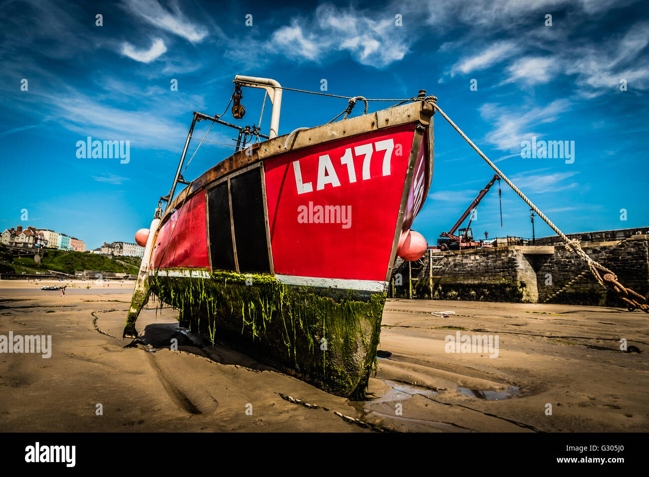 Tenby pier hi-res stock photography and images - Alamy