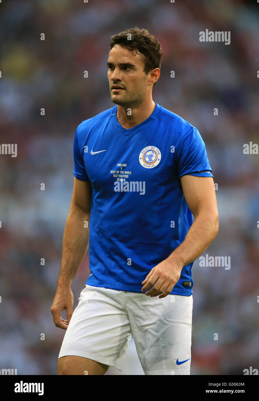 Rest of the World's Thom Evans during Soccer Aid 2016 at Old Trafford ...