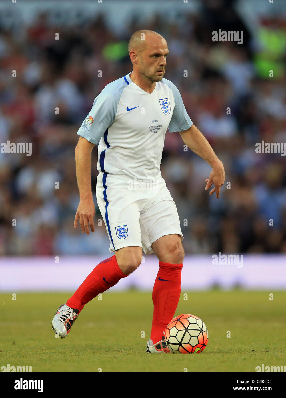 England's Danny Murphy during Soccer Aid 2016 at Old Trafford ...