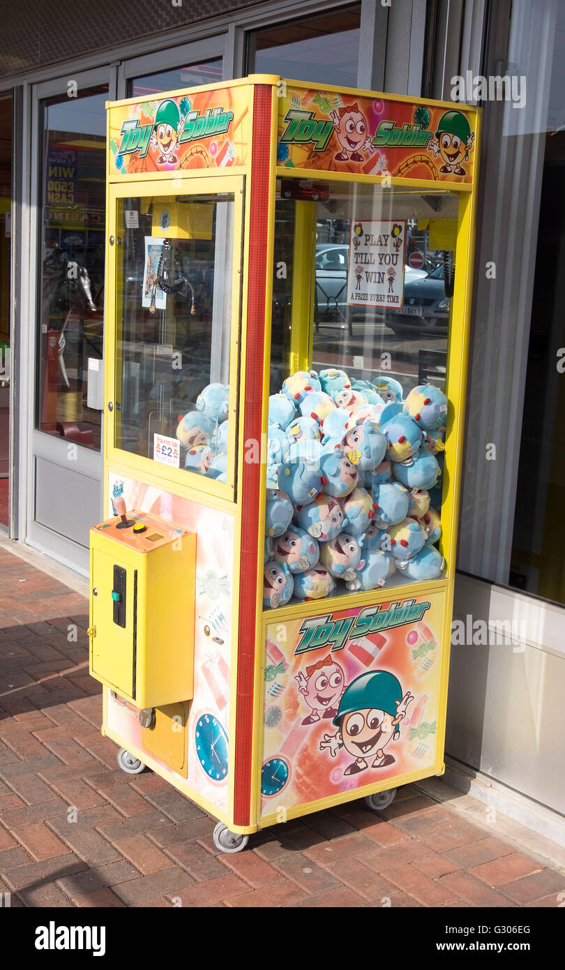 Vintage fair ground attractions on a sunny day in skegness ...