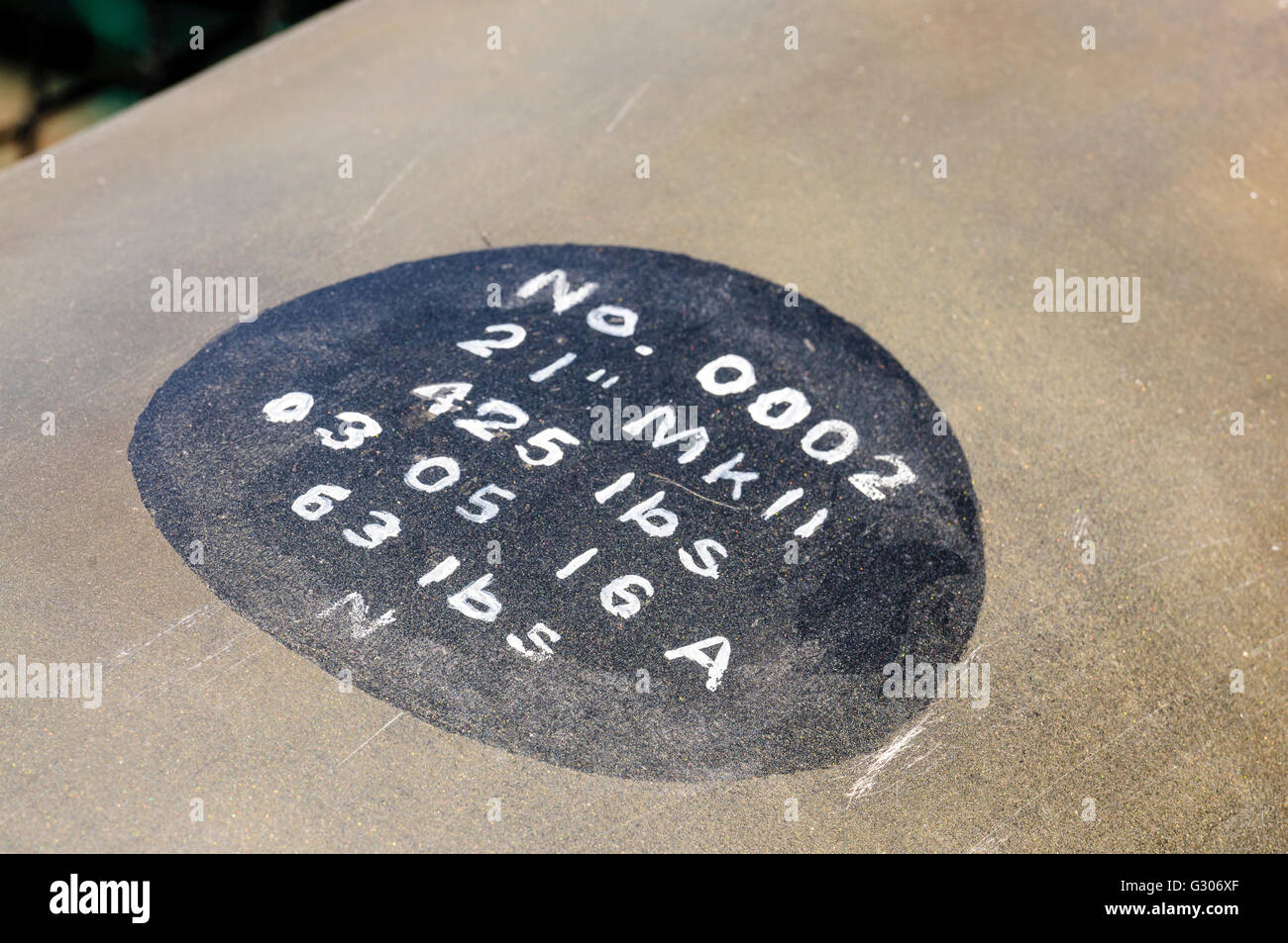 21 inch mark 2 torpedo hi-res stock photography and images - Alamy