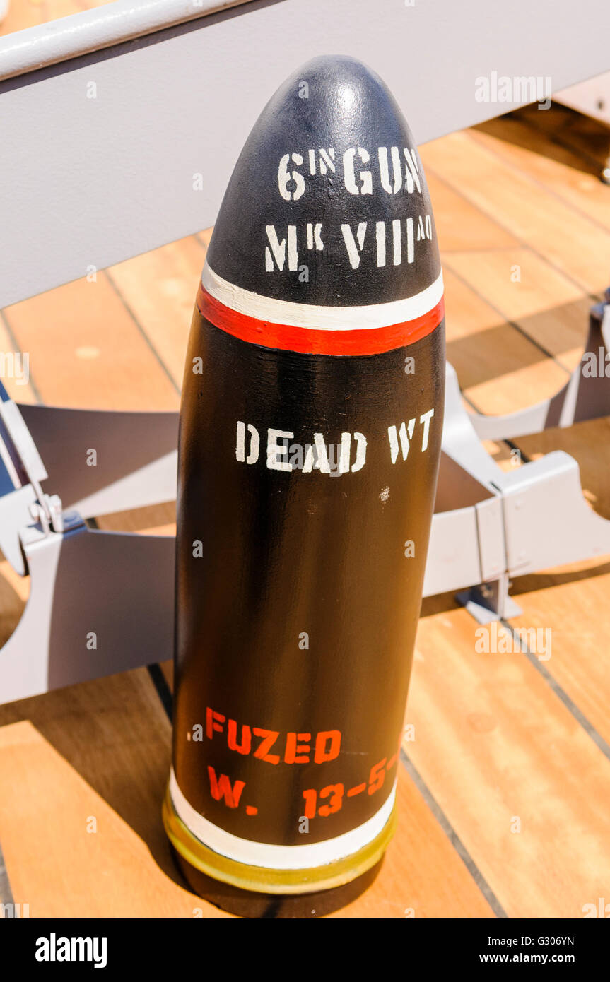 6 inch naval gun High Resolution Stock Photography and Images - Alamy