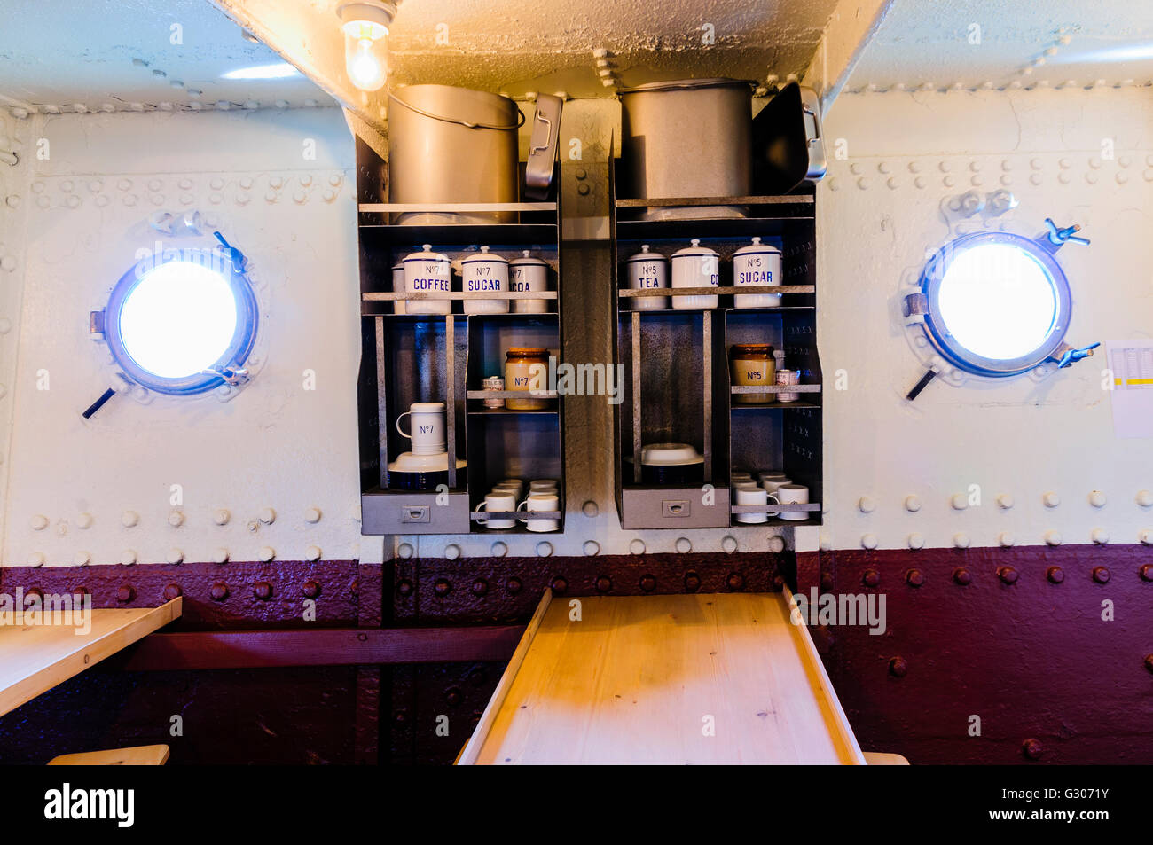 Hms caroline tea hi-res stock photography and images - Alamy