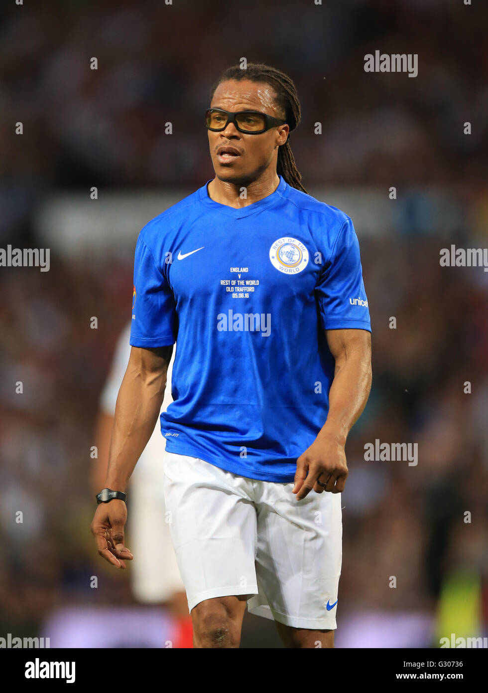 Rest of the World's Edgar Davids during Soccer Aid 2016 at Old Trafford ...