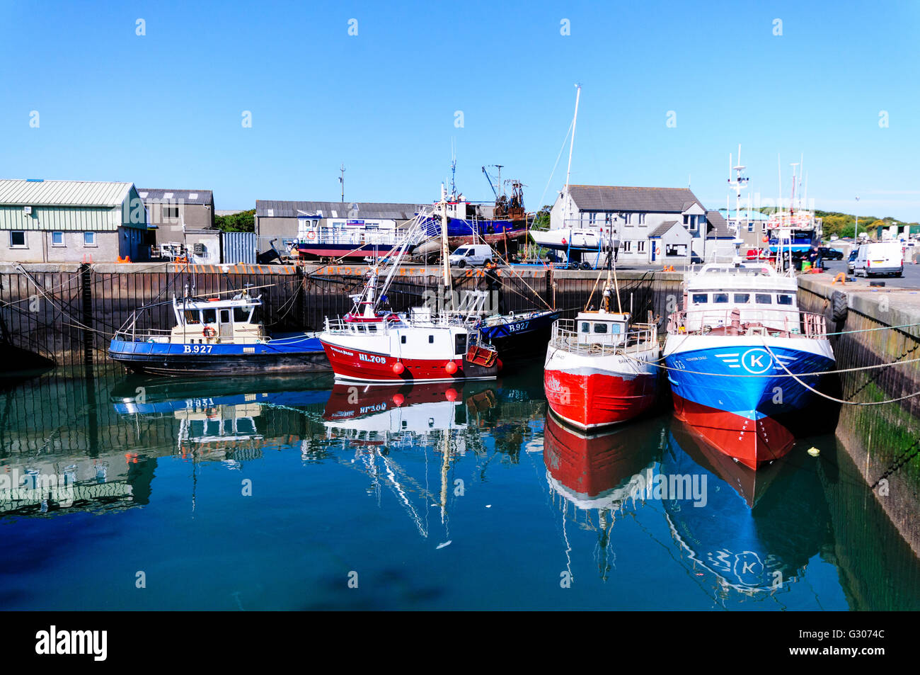 Kilkeel harbour hi-res stock photography and images - Alamy