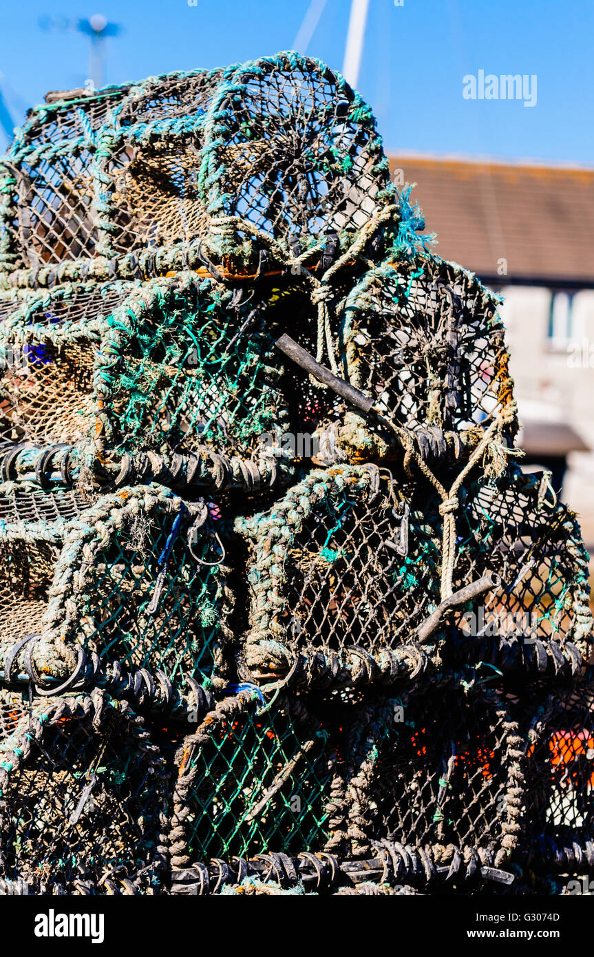 Sea fishing traps hi-res stock photography and images - Alamy