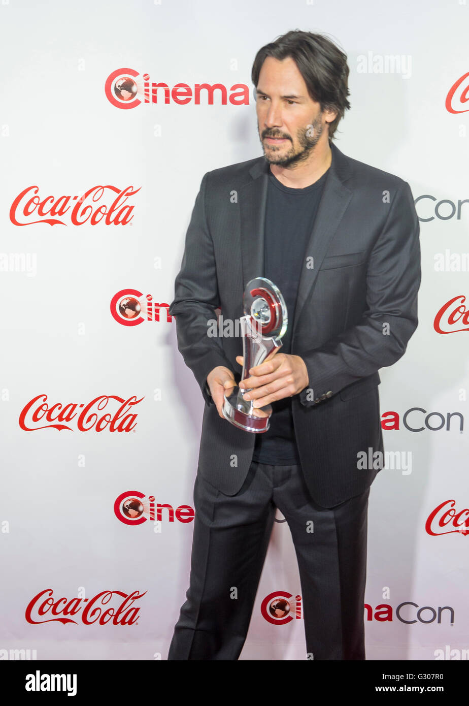 Actor Keanu Reeves, recipient of the Vanguard Award, attends the ...