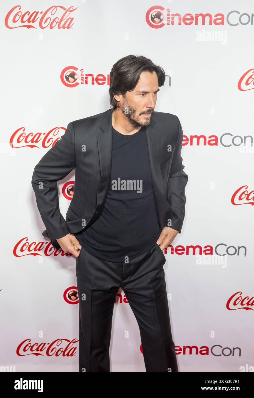 Actor Keanu Reeves, recipient of the Vanguard Award, attends the ...