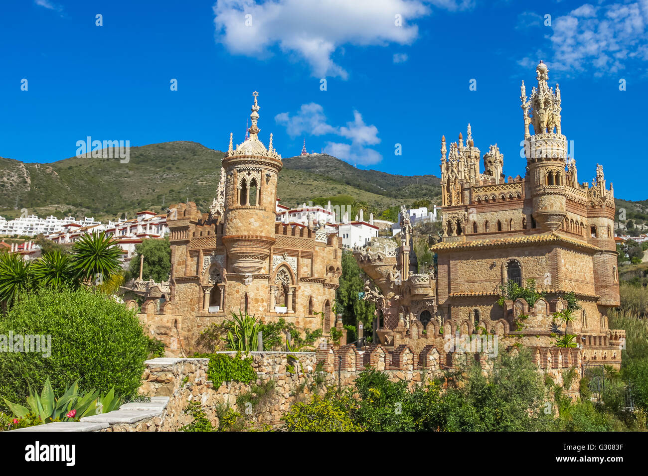 Colomares monument castle hi-res stock photography and images - Alamy