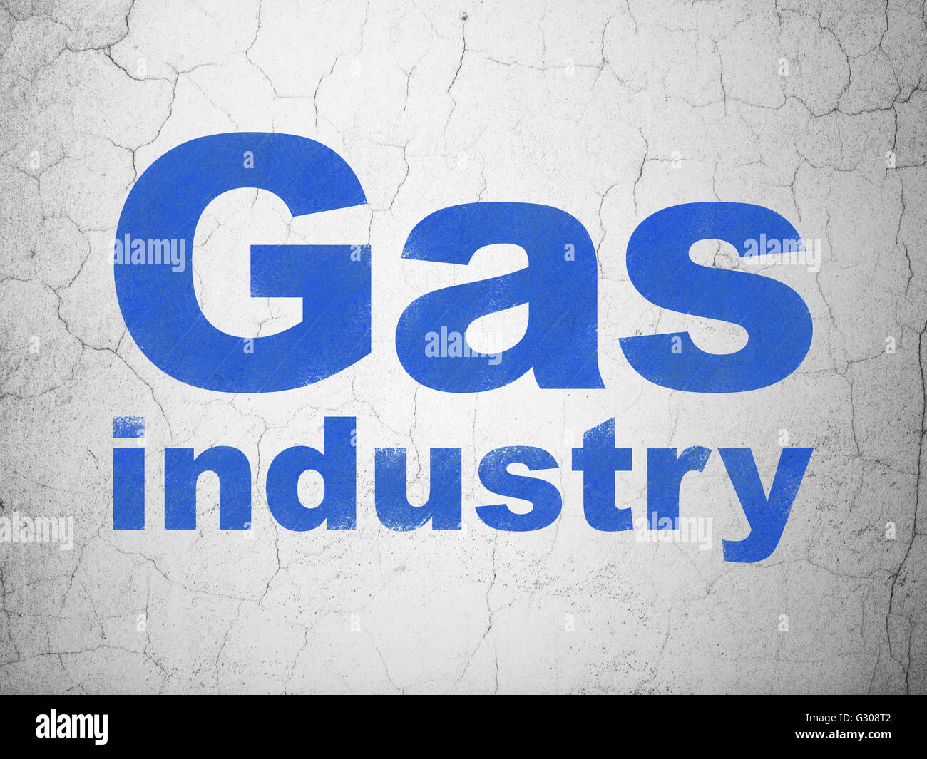 Industry concept: Gas Industry on wall background Stock Photo - Alamy