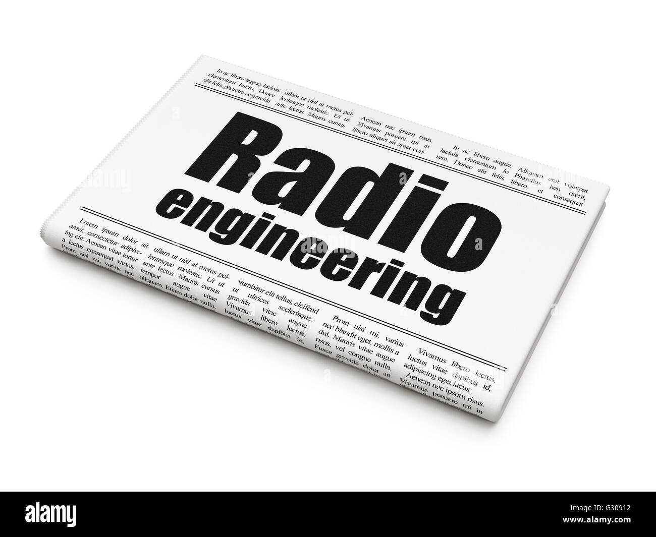 Radio and measurement technology Cut Out Stock Images & Pictures - Alamy