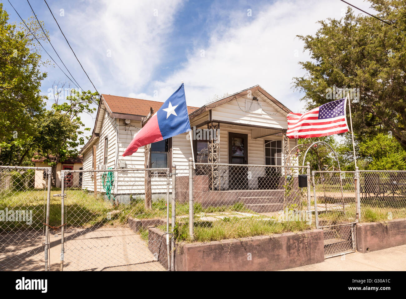 House in Texas, USA Stock Photo - Alamy