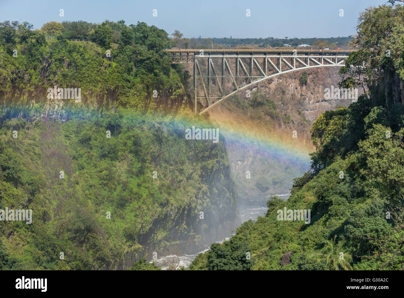 Aerial view rainbow bridge over hi-res stock photography and images - Alamy