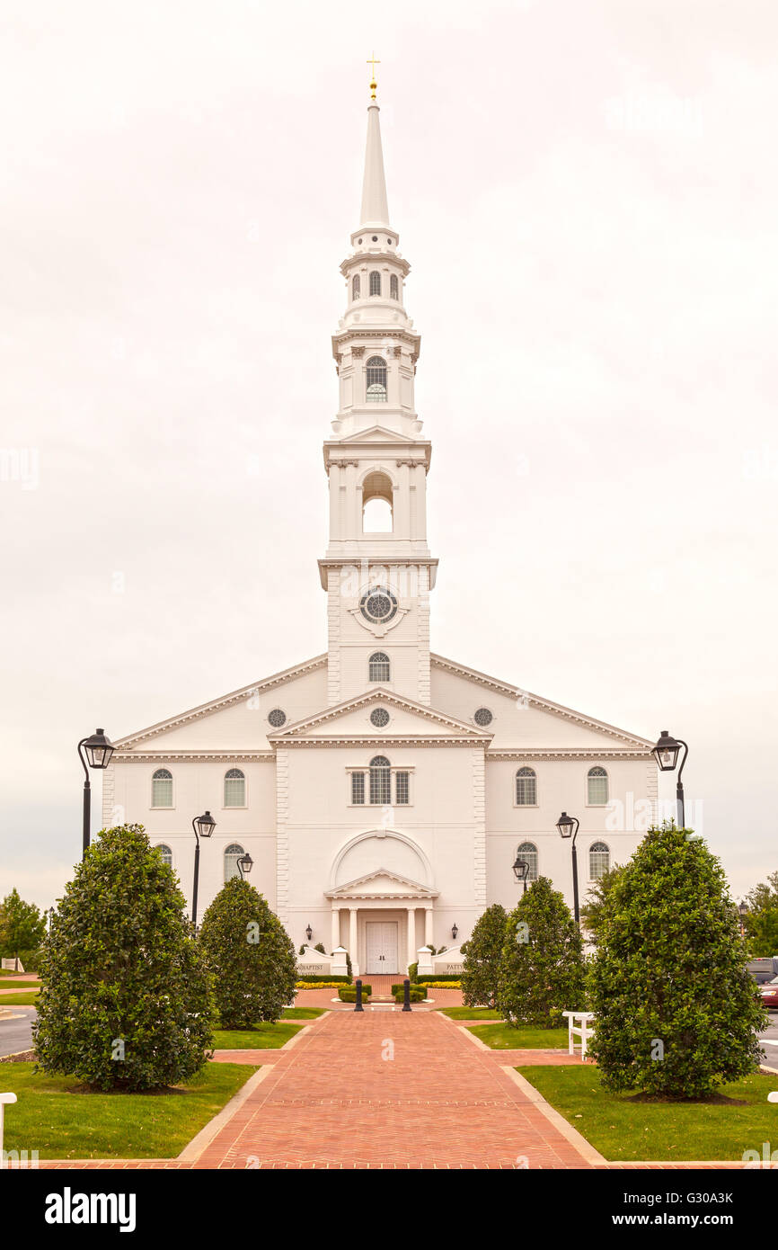 Church at Dallas Baptist University, USA Stock Photo - Alamy