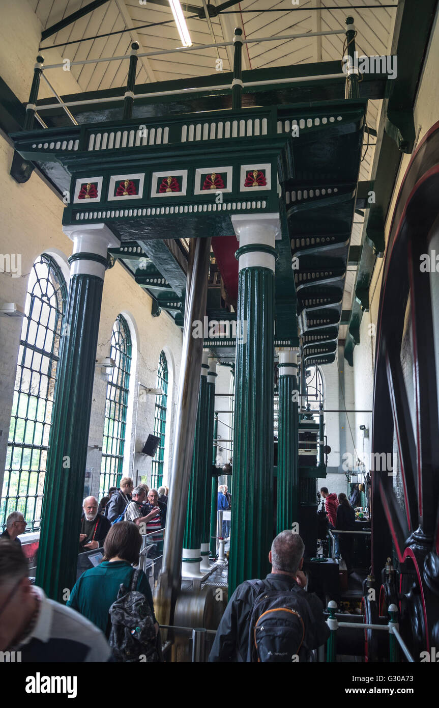 Markfield Beam Engine, Tottenham, London, England, preserved Victorian ...