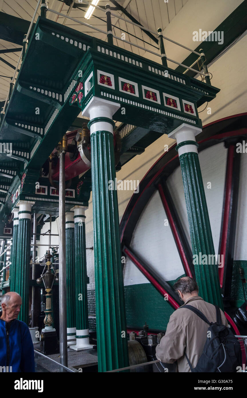 Markfield Beam Engine, Tottenham, London, England, preserved Victorian ...