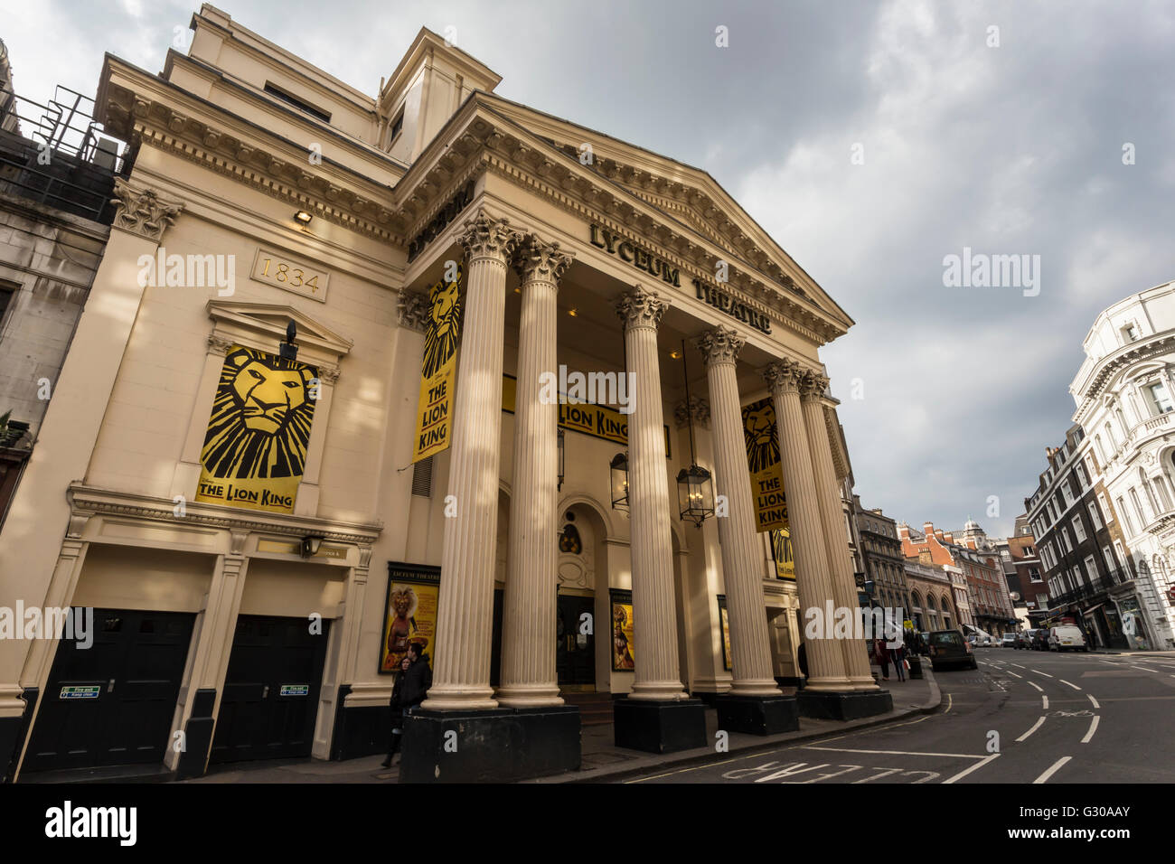 Lyceum Theatre, off The Strand, London, England, United Kingdom, Europe ...
