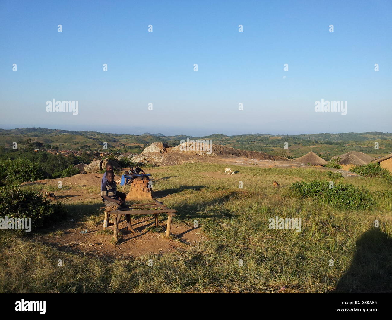 Rural village, Malawi, Africa Stock Photo - Alamy