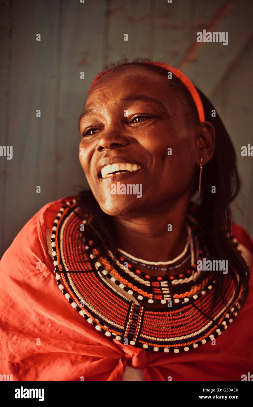 Maasai woman hi-res stock photography and images - Alamy