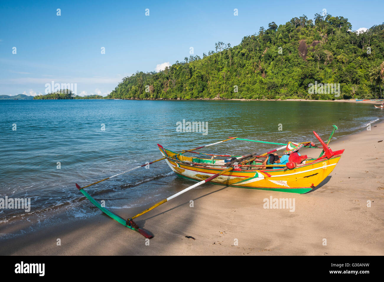 Indonesian fishing boat hi-res stock photography and images - Alamy