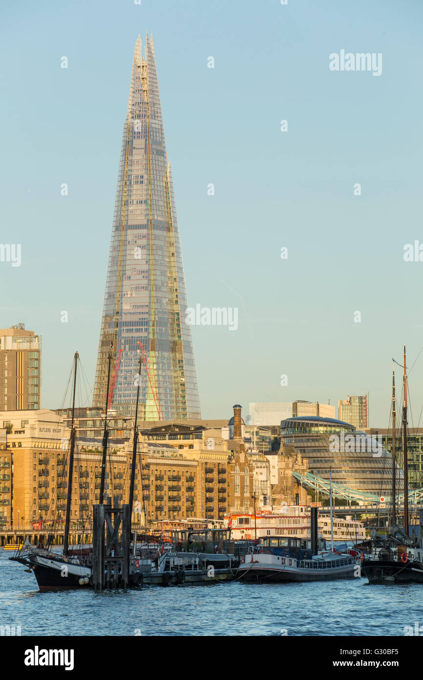 The Shard Building, London, England, United Kingdom, Europe Stock Photo ...