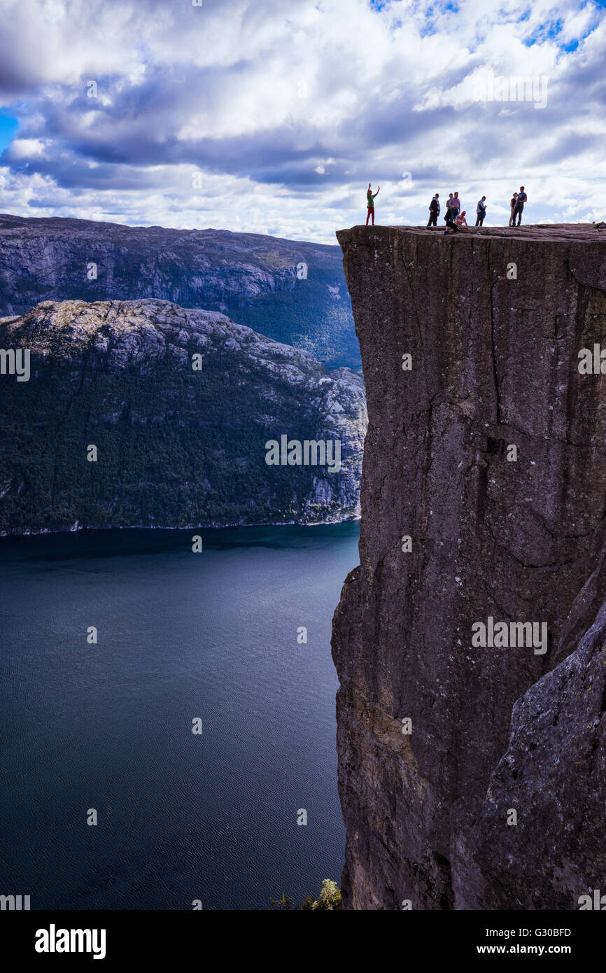 Pulpit rock lysefjord stavanger norway hi-res stock photography and ...