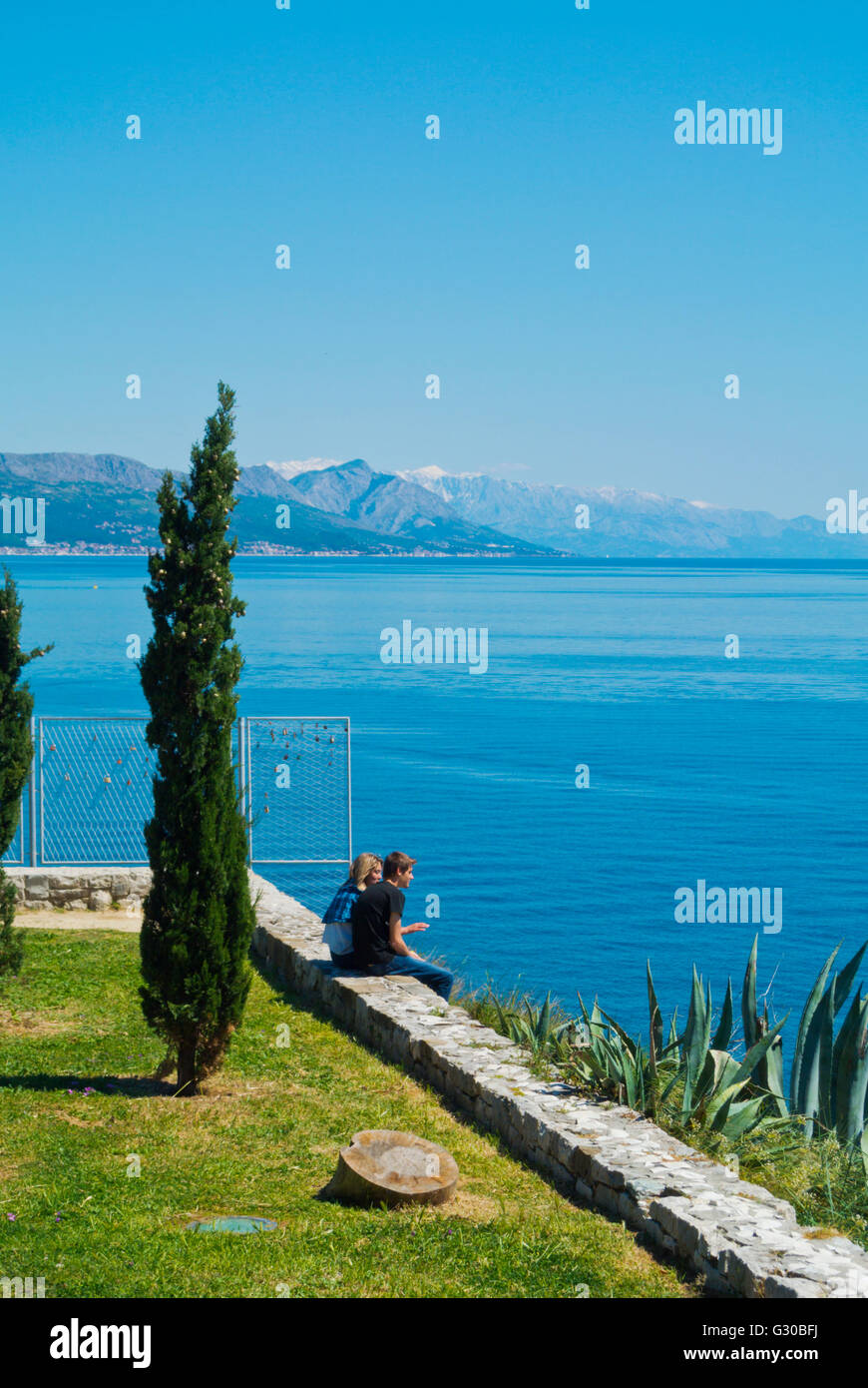 Sustipan park, Split, Dalmatia, Croatia Stock Photo - Alamy