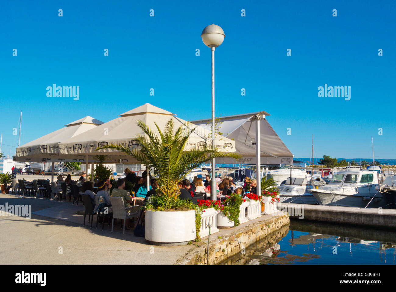 Zenta marina, Bacvice, Split, Dalmatia, Croatia Stock Photo - Alamy