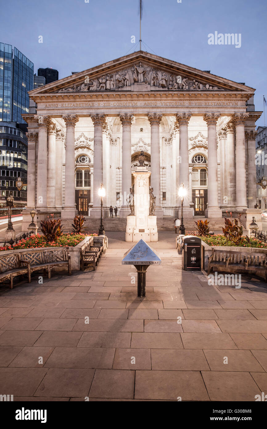Royal exchange building hi-res stock photography and images - Alamy