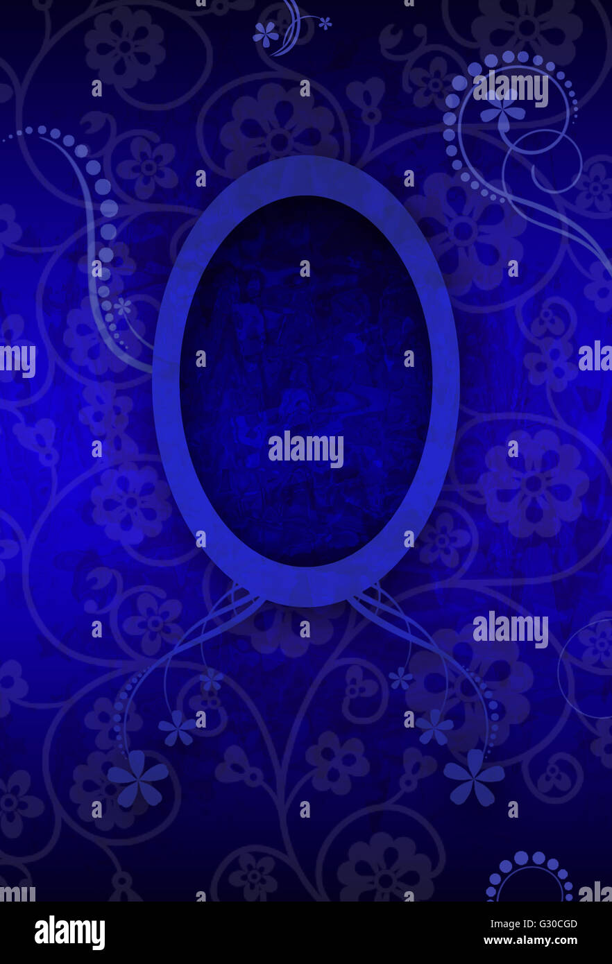 Dark blue background for portraits Stock Photo - Alamy
