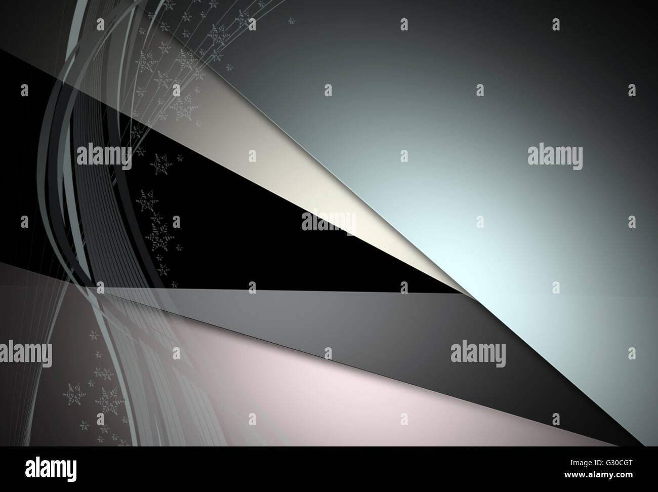 Colored layers with black background Stock Photo - Alamy