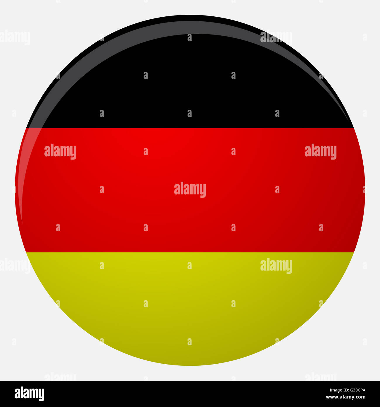 Germany flag circle hi-res stock photography and images - Alamy