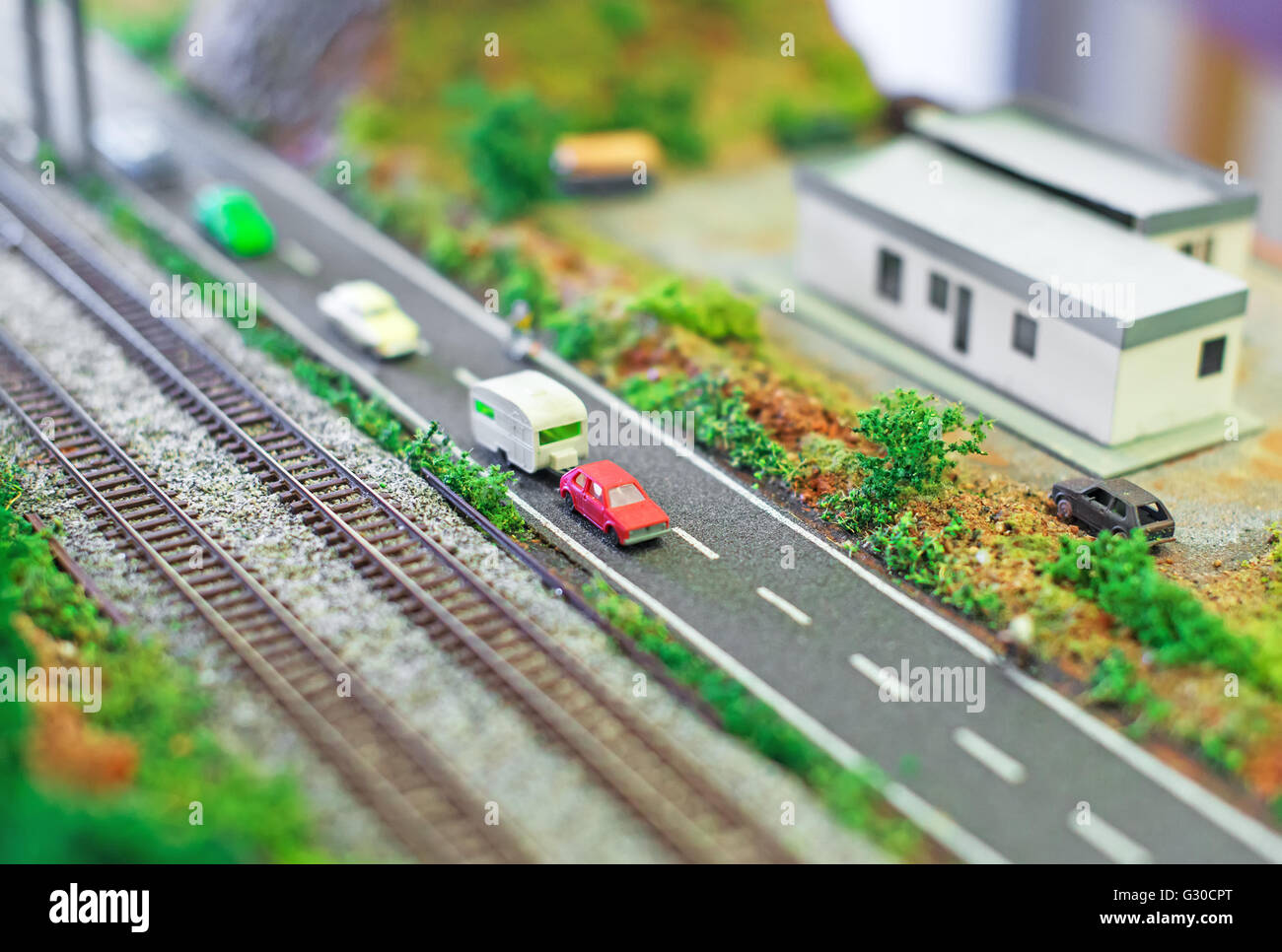 Miniature road layout hi-res stock photography and images - Alamy