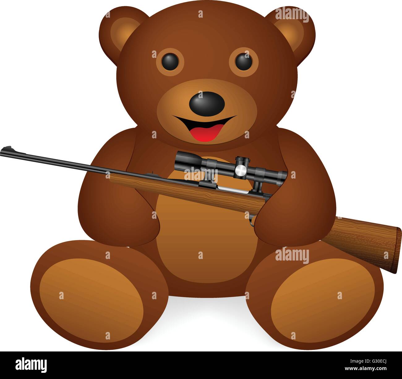 Panda Bears With Guns