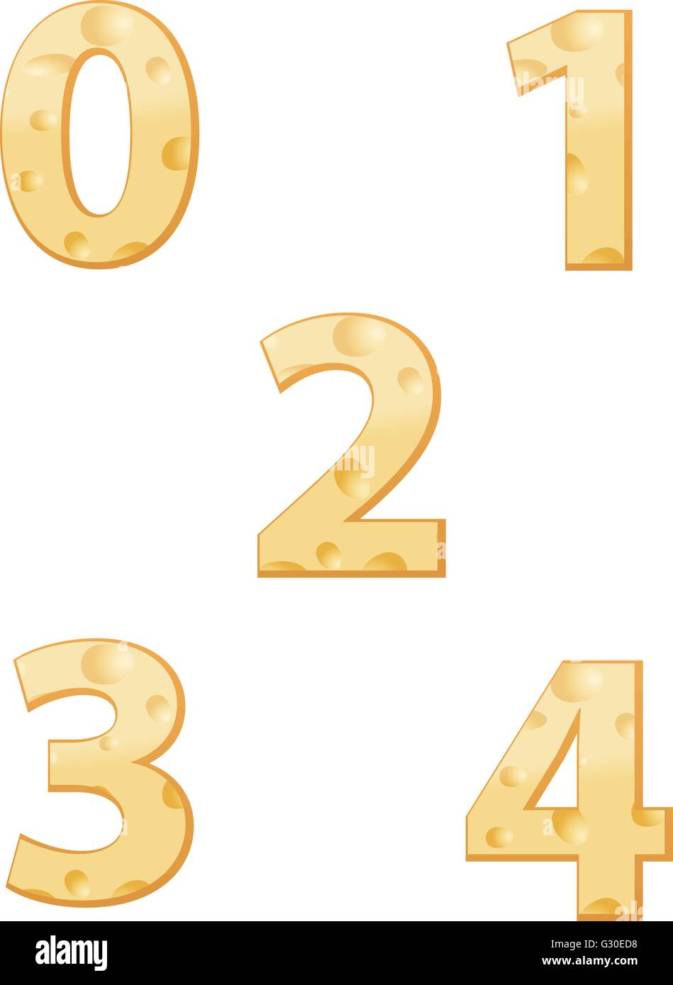 Number 2 hole Stock Vector Images - Alamy